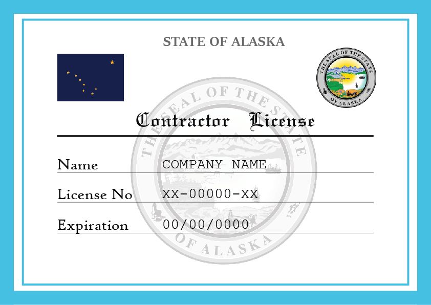 Alaska Contractor License | License Lookup