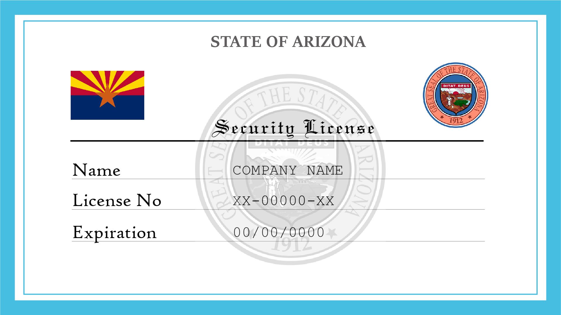 Arizona Security Guard License | License Lookup