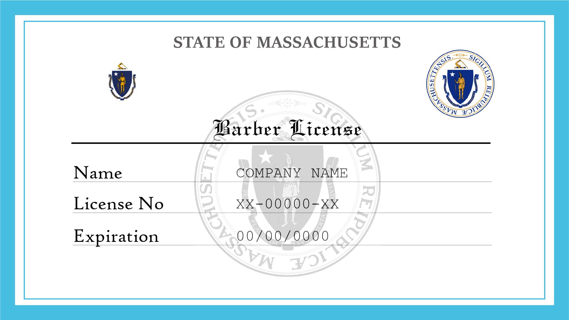 Massachusetts Barber License License Lookup