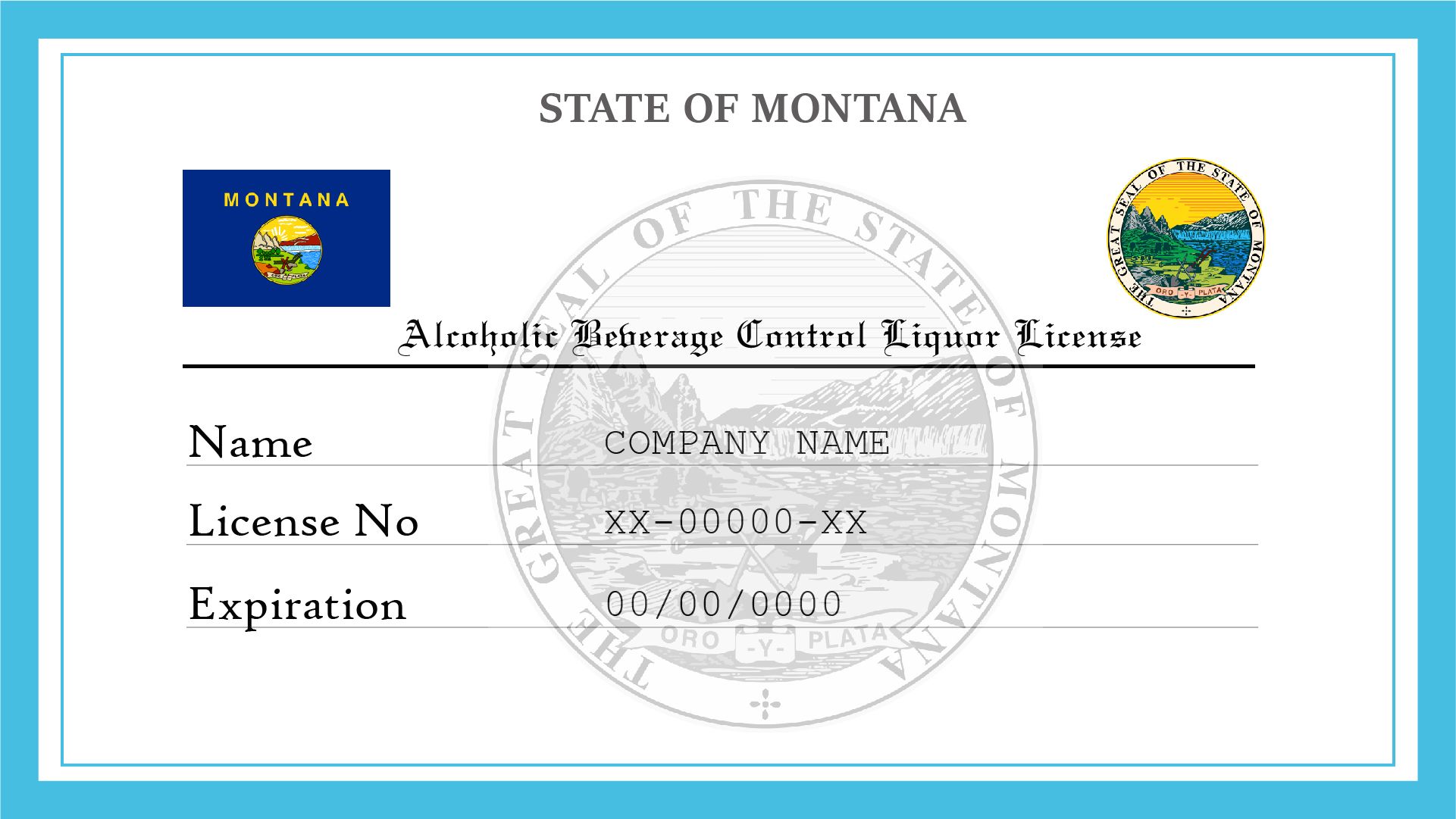 Montana Liquor License | License Lookup