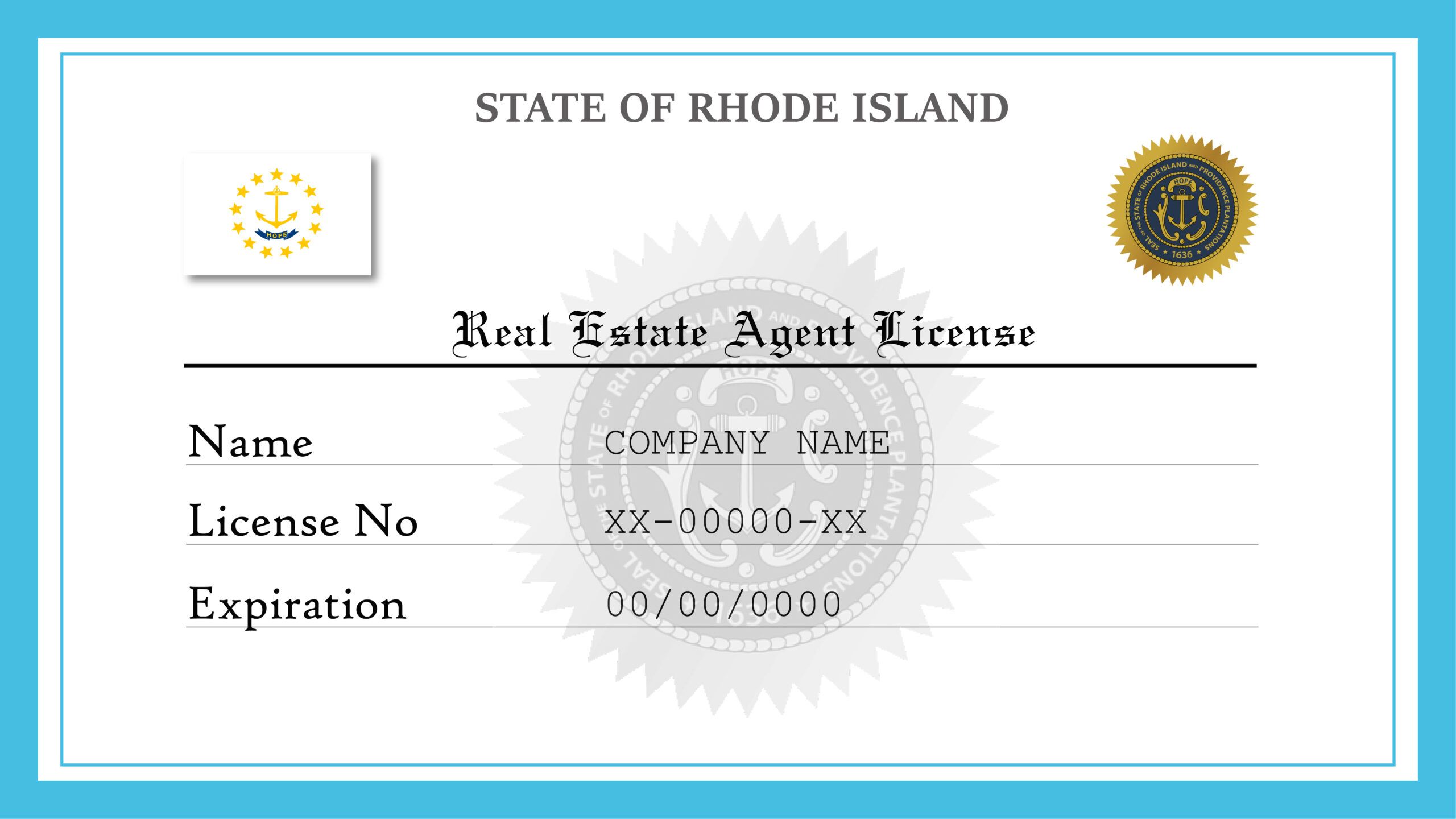 Rhode Island Real Estate License | License Lookup