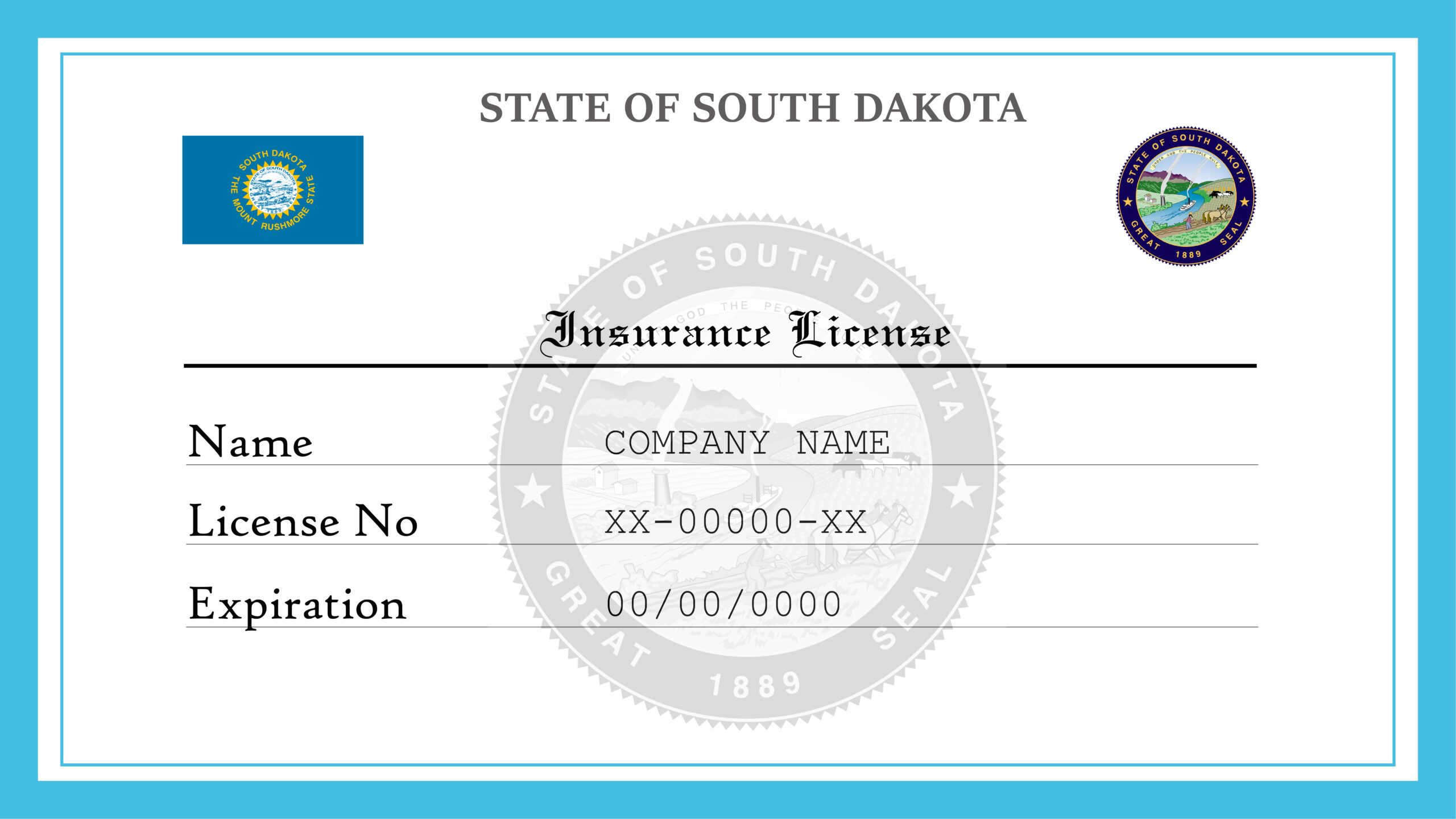 South Dakota Insurance License | License Lookup