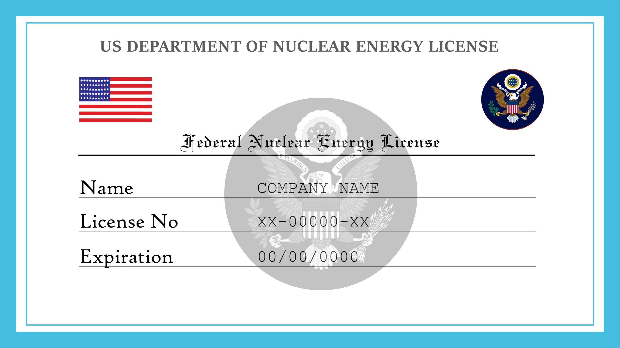 Federal Nuclear Energy License | License Lookup